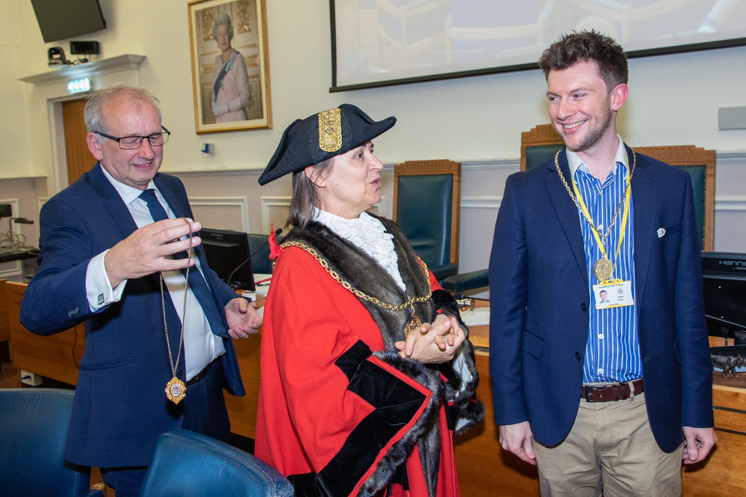 Adam Duce, the Deputy Mayor of Godalming!