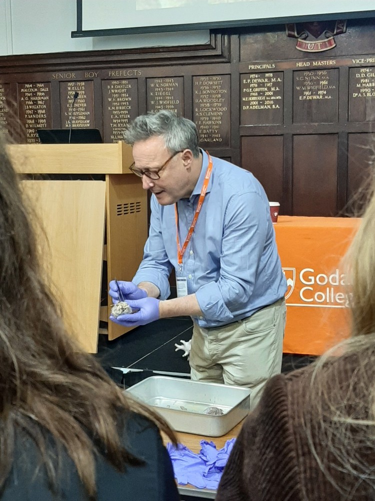 Godalming students enjoyed Brain Day