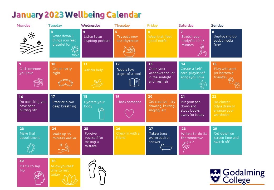 Wellbeing at Godalming College