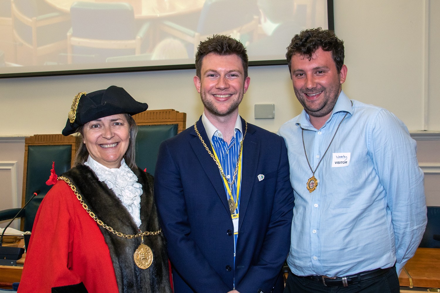 Adam Duce, the Deputy Mayor of Godalming!