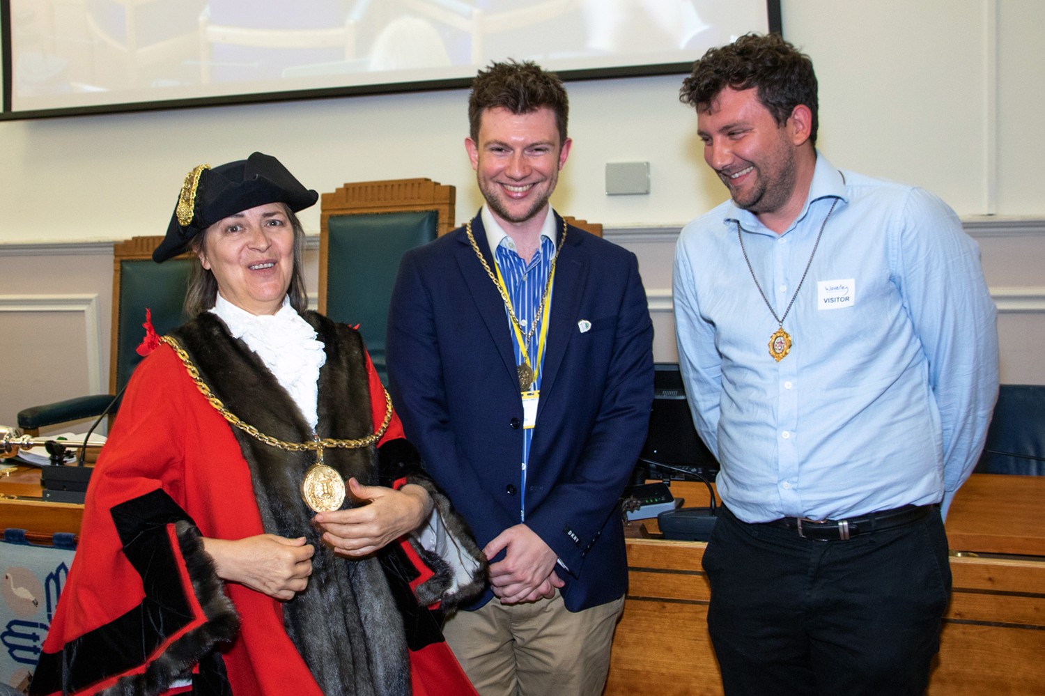 Adam Duce, the Deputy Mayor of Godalming!