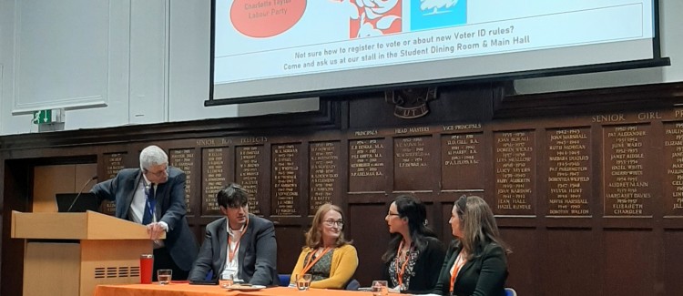 Local election candidates debate at Godalming College