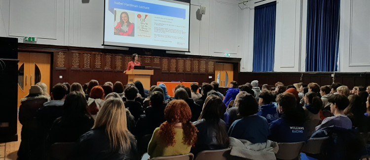 Isabel Hardman comes back to Godalming College